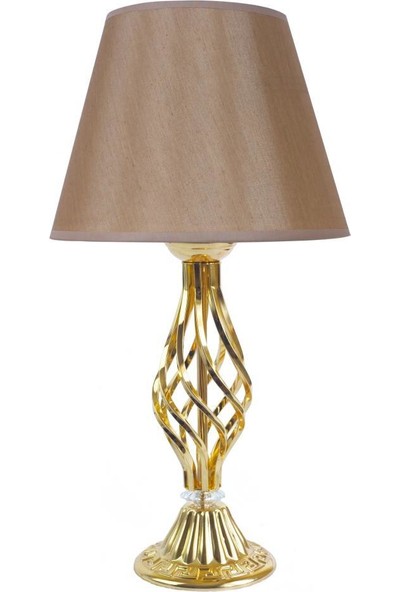 Omni Design ABD0005 Dekoratif Abajur Gece Lambası Gold 30933 Omni Design ABD0005 Dekoratif Abajur Gece Lambası Gold 30933