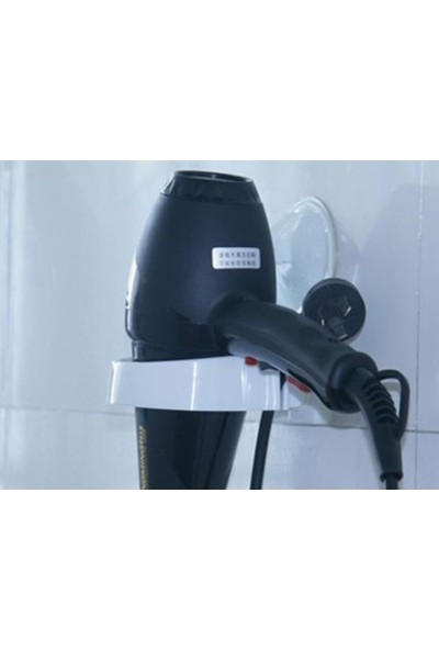 Go İthalat Fön Makinesi Askılı Banyo Rafı