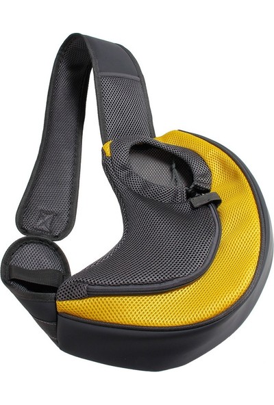 Yukka Köpek Taşıma Omuz Çantası Kılıflı Sarı (Yurt Dışından)