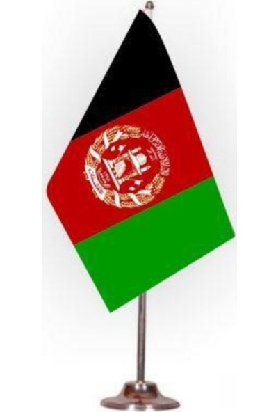 d&d Plus Afganistan Masa Bayrağı Direkli