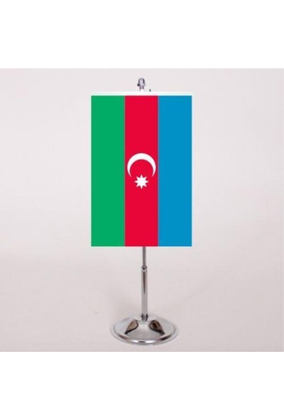 d&d Plus Azerbaycan Masa Bayrağı Düz
