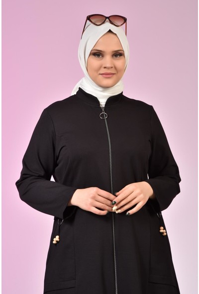 FERACE Iki Iplik Cebi Tahta Boncuklu Kadın Kap