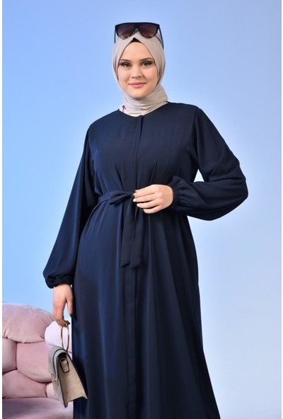 FERACE Balon Kol Oversize Ferace Kadın Tesettür