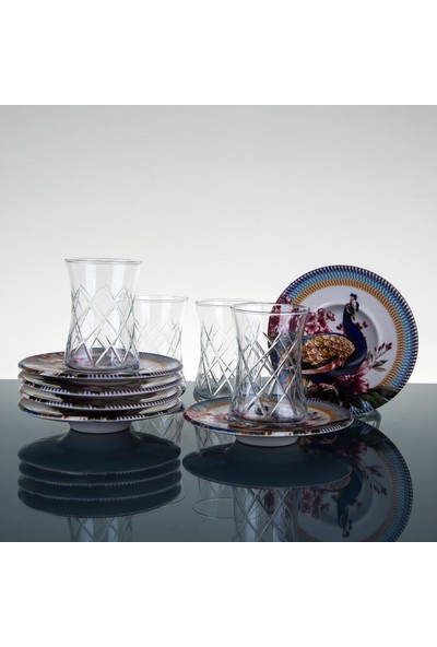 Ucuzcuyuz Avm 6 Kişilik 12 Parça Kristal Kesme Çay Seti Ucuzcuyuz Avm 6 Kişilik 12 Parça Kristal Kesme Çay Seti
