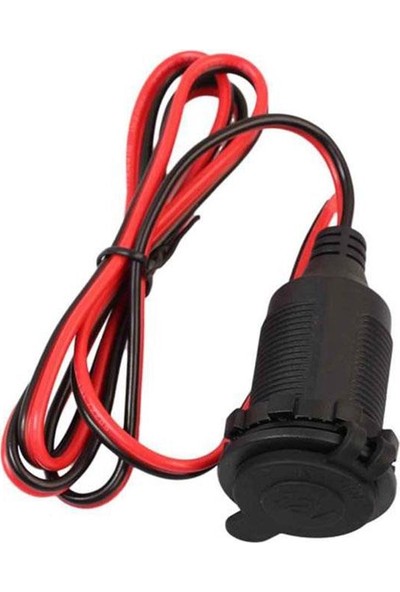 Ars Dişi Araç Çakmaklık Uzatıcı Soket Vidalı Çakmaklık Soketi 12V/24V Ars Dişi Araç Çakmaklık Uzatıcı Soket Vidalı Çakmaklık Soketi 12V/24V