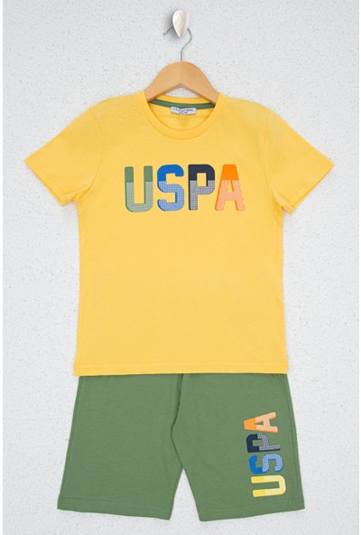 U.S. Polo Assn. Erkek Çocuk Sarı Pijama 50241262-VR044 U.S. Polo Assn. Erkek Çocuk Sarı Pijama 50241262-VR044