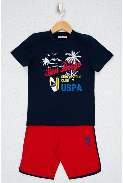 U.S. Polo Assn. Erkek Çocuk Lacivert Pijama