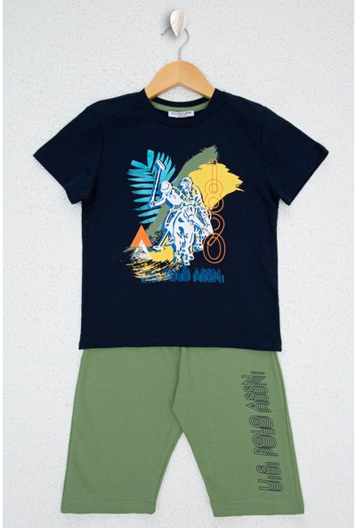 U.S. Polo Assn. Erkek Çocuk Lacivert Pijama