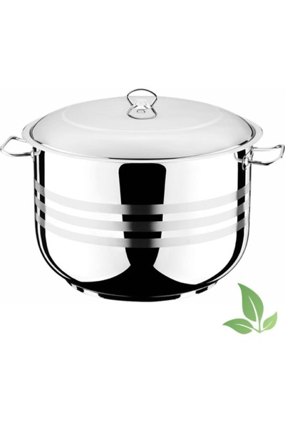Nova Jumbo Boy 304 Paslanmaz Büyük Derin Tencere 32 cm Aşure Tenceresi 16 Litre Nova Jumbo Boy 304 Paslanmaz Büyük Derin Tencere 32 cm Aşure Tenceresi 16 Litre