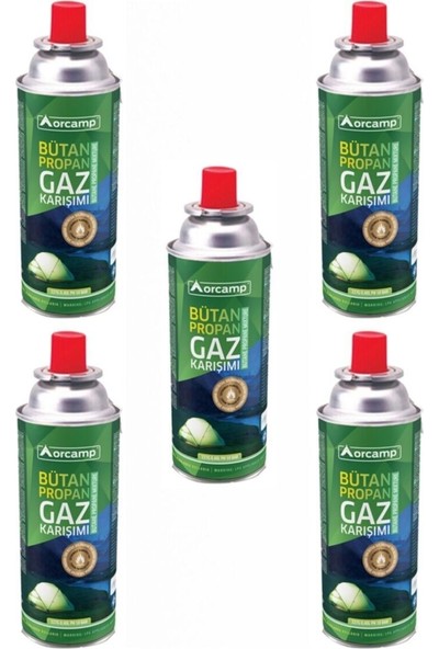 Orgaz Orcamp KTS-227 Gaz Kartuşu Beşli Orgaz Orcamp KTS-227 Gaz Kartuşu Beşli
