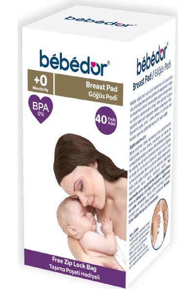 Bebedor Göğüs Pedi 40'lı
