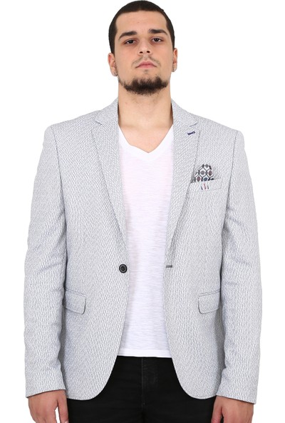Sposo Dar Kalıp Yarım Astarlı Erkek Ceket