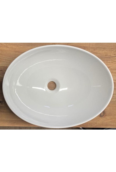 Güral Vit Çanak Lavabo Parlak Beyaz