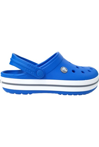 Crocs Mavi Crocband Kenarı Çizgili Terlik