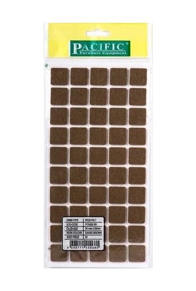 Pacific Keçe 20 x 20 mm