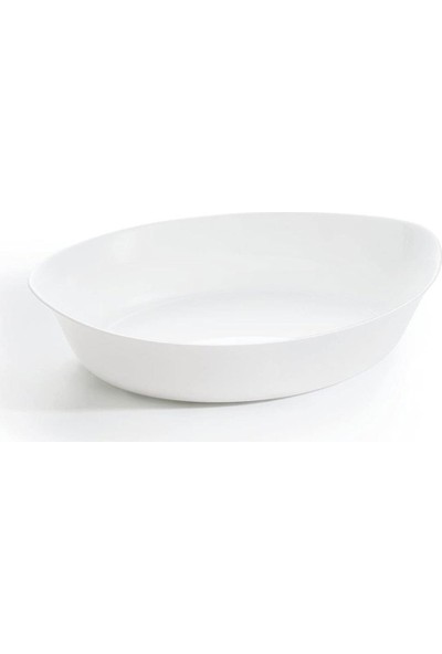Luminarc Smart Cuisine Beyaz Oval Fırın Kabı 38 x 23 cm.