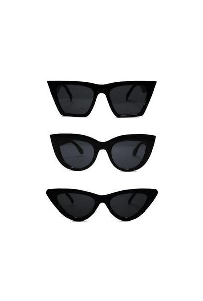 Alışveriş Zamanı 785 Kadın Güneş Gözlüğü 3'lü Set