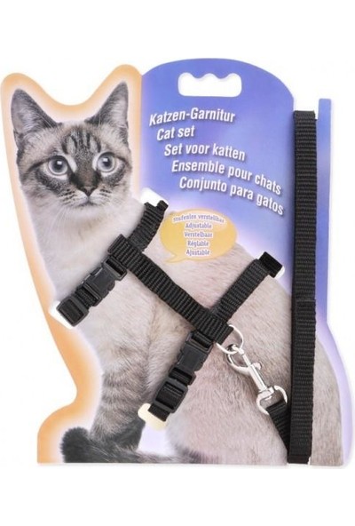 Maksipazar Pratik Kedi Tasması Ayarlanabilir Yavru ve Yetişkin Kedi Bel ve Göğüs Tasması 120 cm Maksipazar Pratik Kedi Tasması Ayarlanabilir Yavru ve Yetişkin Kedi Bel ve Göğüs Tasması 120 cm