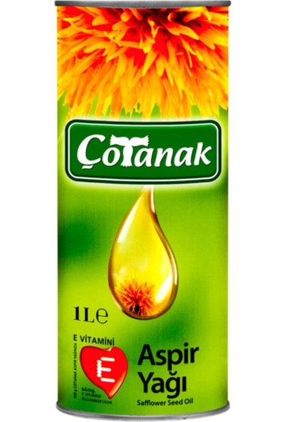 Çotanak Aspir Yağı 1 Lt