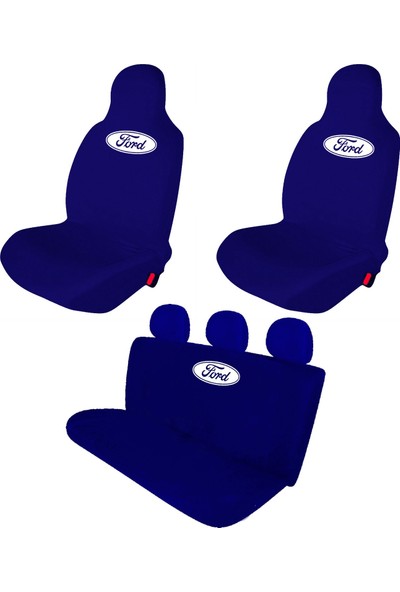 Antwax Ford Connect Penye Oto Koltuk Kılıfı - Marka Logo Baskılı - Lacivert Antwax Ford Connect Penye Oto Koltuk Kılıfı - Marka Logo Baskılı - Lacivert