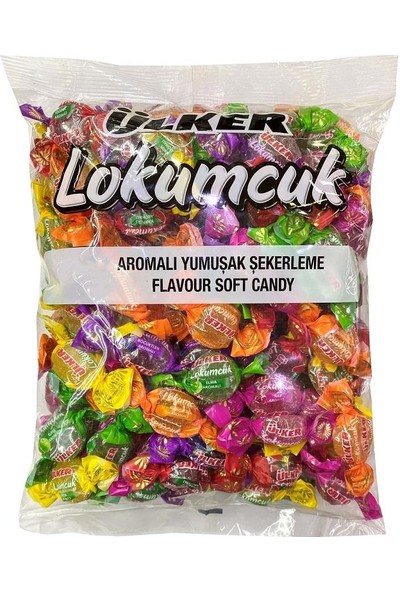 Ülker Lokumcuk Yumuşak Şekerleme Karışık Paket 1 kg
