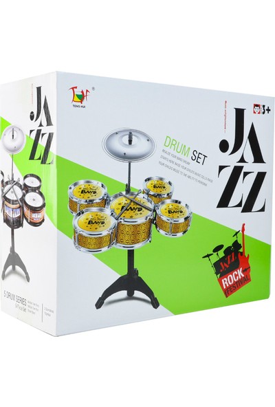 Armağan Oyuncak Bateri Seti Sarı THL3166