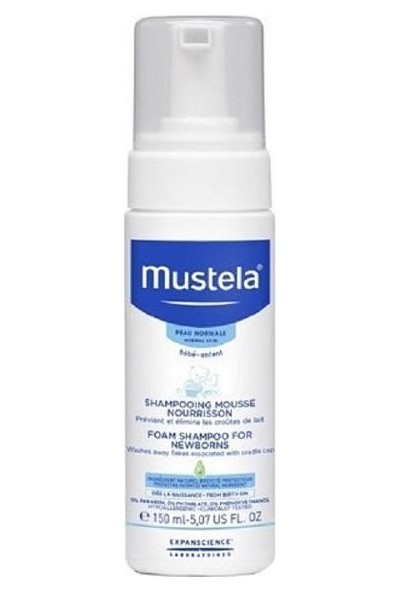 Mustela Yeni Doğan Konak Önleyici Köpük Şampuan 150 ml