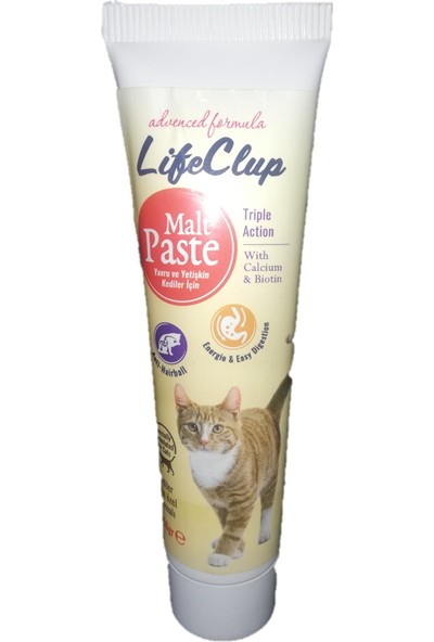 Life Cell Life Clup Malt-Soft Tüy Yumağı Kontrol Kedi Macunu 100 gr Life Cell Life Clup Malt-Soft Tüy Yumağı Kontrol Kedi Macunu 100 gr