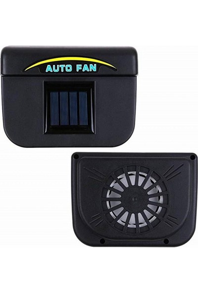 Keyfi Sepet Auto Fan Güneş Enerjili Araba Vantilatörü Keyfi Sepet Auto Fan Güneş Enerjili Araba Vantilatörü
