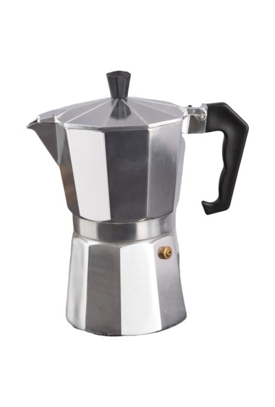 Menba Ocaküstü Moka Pot 6 Fincanlık Alüminyum Kahve Espresso Cezvesi
