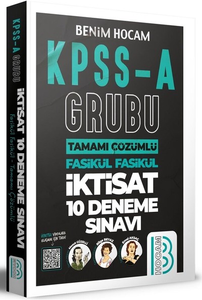 Benim Hocam 2021 KPSS A Grubu Tamamı Çözümlü Iktisat 10 Deneme Sınavı Benim Hocam 2021 KPSS A Grubu Tamamı Çözümlü Iktisat 10 Deneme Sınavı