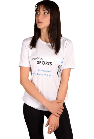 Mount Kay Sports Kısa Kollu Baskılı Forma Kumaş T-Shirt