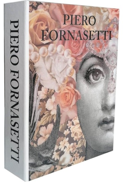 Retro Lazer Pıero Fornasettı Dekoratif Kitap Kutu Aksesuar Retro Lazer Pıero Fornasettı Dekoratif Kitap Kutu Aksesuar