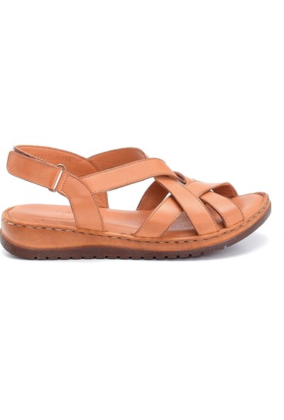 Derimod Kadın Casual Deri Sandalet