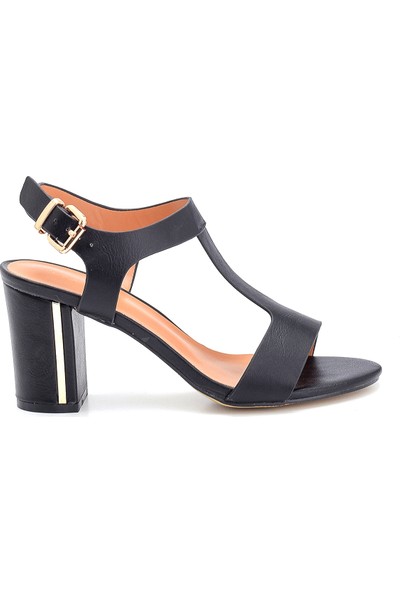 Derimod Kadın Kalın Topuklu Casual Sandalet