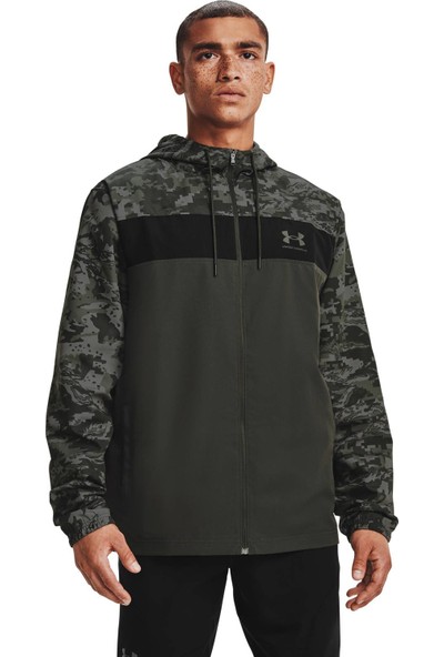 Under Armour Erkek UA Sportstyle Camo Windbreaker Mont