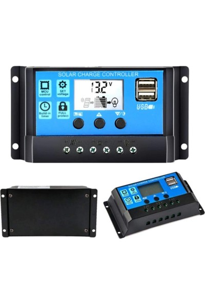 Spysoft 20A Güneş Solar Paneli Akü Şarj Kontrol Cihazı 12V-24V Kontrol Cihazı Akü Şarj Regülatör. Spysoft 20A Güneş Solar Paneli Akü Şarj Kontrol Cihazı 12V-24V Kontrol Cihazı Akü Şarj Regülatör.