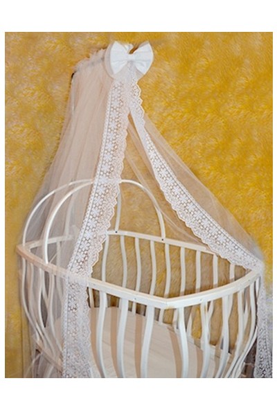 Ebrar Bebe Sepet Beşik Cibinliği ve Cibinlik Askısı