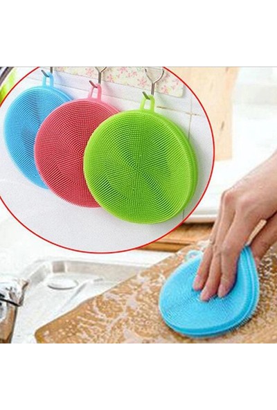 Turan Silikon Bulaşık Yıkama Süngeri 2'li