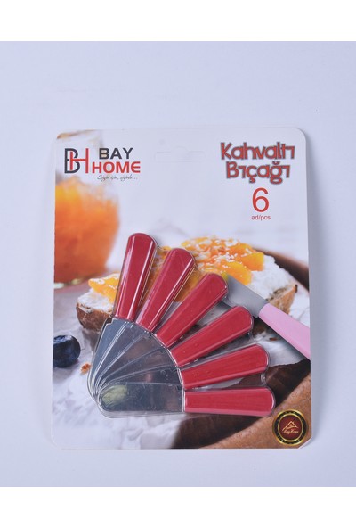 Kitchen Chef Kahvaltı Bıçağı 6'lı Mini Bal Reçel Çikolata Peynir Tereyağı Bıçağı Kitchen Chef Kahvaltı Bıçağı 6'lı Mini Bal Reçel Çikolata Peynir Tereyağı Bıçağı