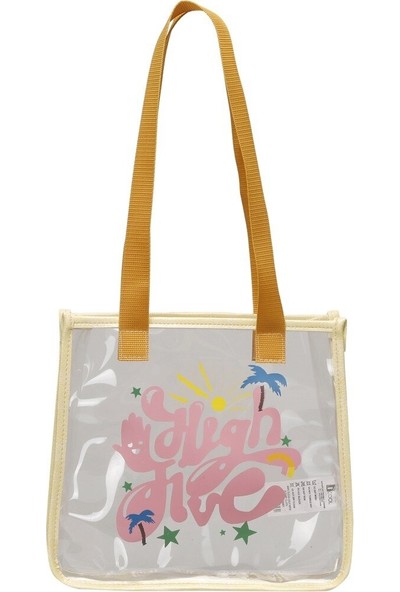 I Cool 21SGBAG1020 Sarı Kız Çocuk Plaj Çantası
