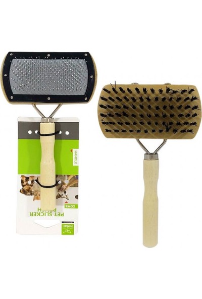 Nunbell Kedi Köpekler Için Çift Taraflı Tarak Fırça 16,5 cm Nunbell Kedi Köpekler Için Çift Taraflı Tarak Fırça 16,5 cm