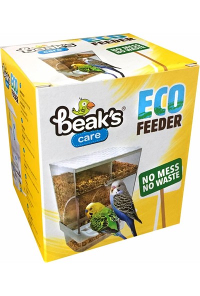 Beaks Kafes Kuşları Için Akıllı Yemlik Beaks Kafes Kuşları Için Akıllı Yemlik