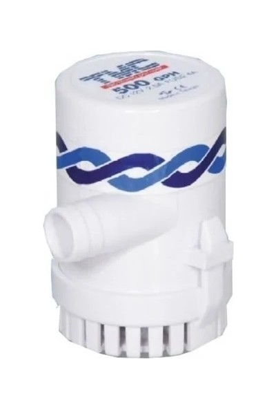 Tmc Sintine Pompası Yuvarlak 500 Gph 12 V