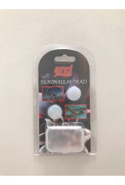 And Soft Silikon Kulak Tıkacı 2'li