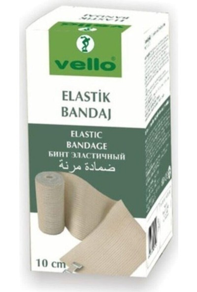 Vello Elastik Bandaj 10 Cm x 150 Cm