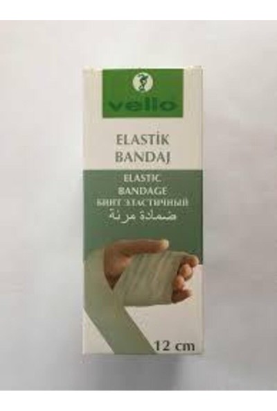 Vello Elastik Bandaj 12 Cm x 150 Cm