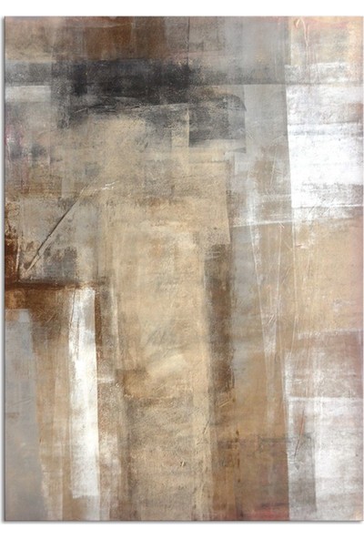 Tablo Plus Bej Soyut Yağlı Boya Dokulu Tablo 75CM x 100CM Tablo Plus Bej Soyut Yağlı Boya Dokulu Tablo 75CM x 100CM