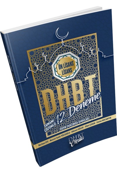 DHBT Yayınları Mavi Ege Kitap Dhbt Okulu 2022 Dhbt 12 Li Deneme Kitabı (Ön Lisans/lisans) DHBT Yayınları Mavi Ege Kitap Dhbt Okulu 2022 Dhbt 12 Li Deneme Kitabı (Ön Lisans/lisans)