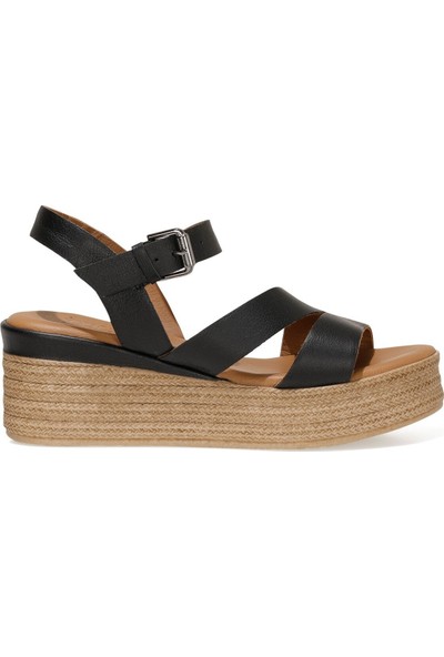 Inci Meıs.z 1fx Siyah Kadın Dolgu Topuklu Sandalet